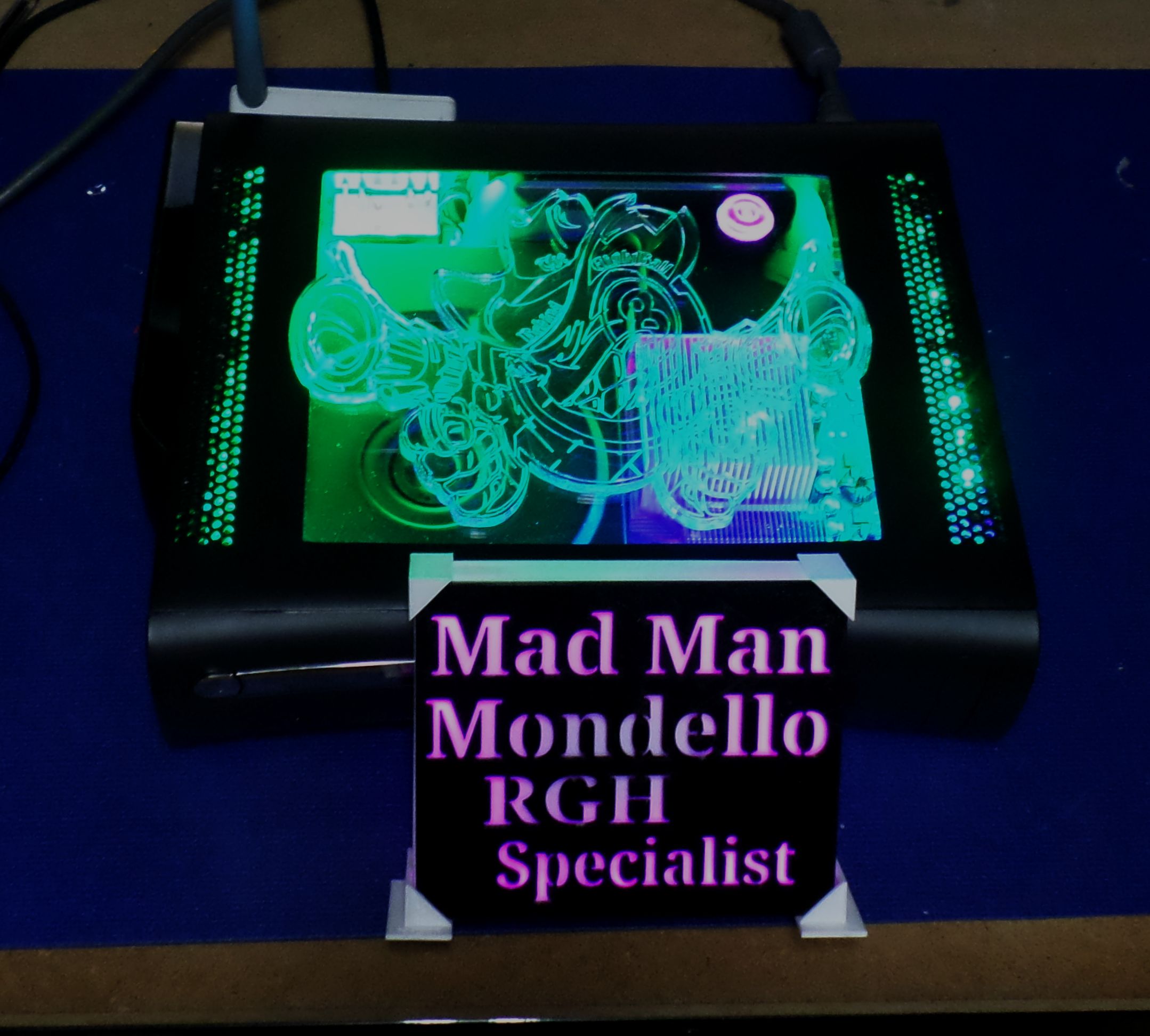 Custom Xbox RGH Console: 'Behind the 8-Ball' Dual Nand - By Tony Mondello