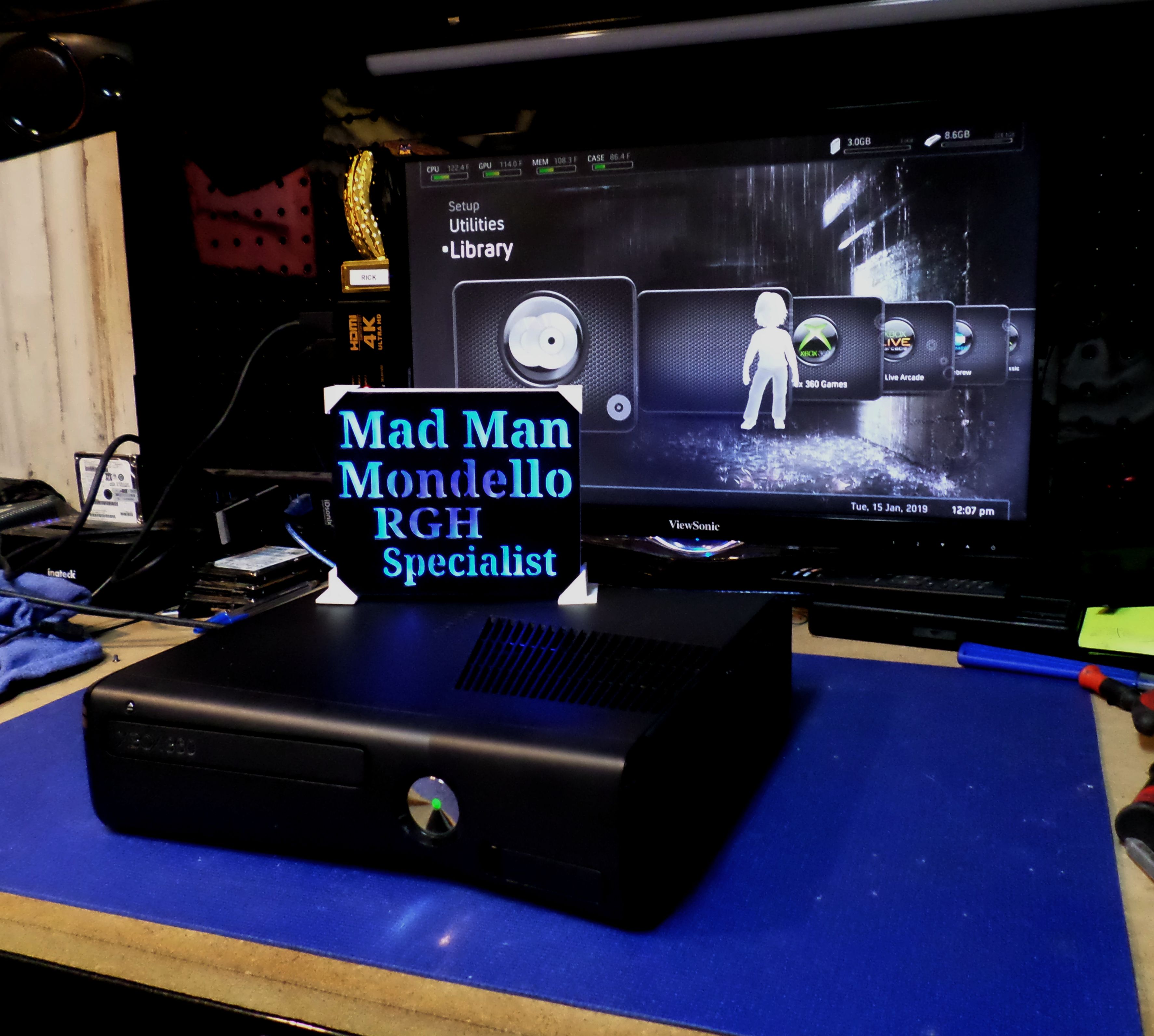 Xbox 360 RGH For Blake Snow - By Tony Mondello