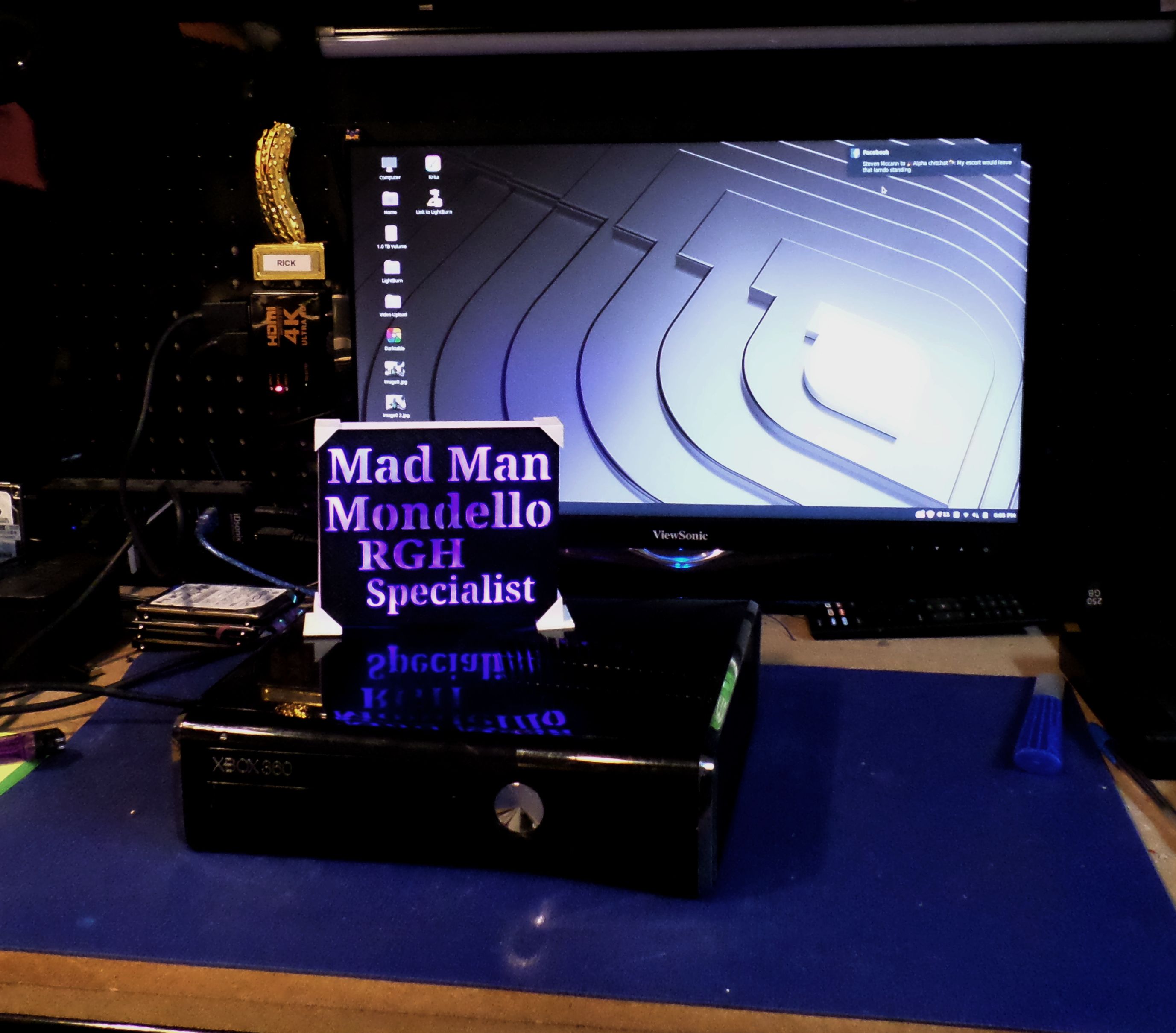 Xbox 360 Slim RGH Trinity Model for Jose Martinez - By Tony Mondello