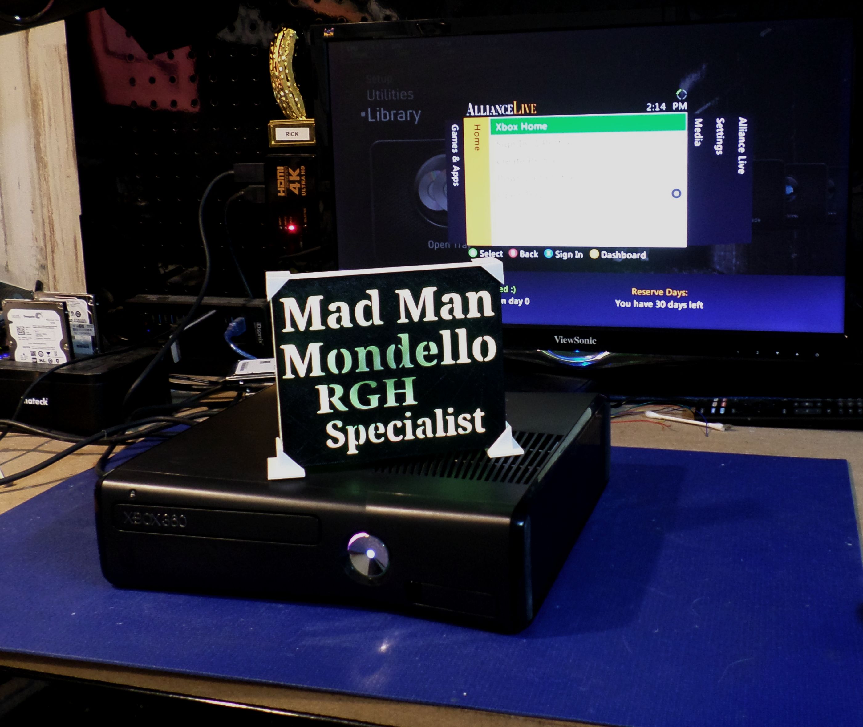 Xbox 360 Rgh Slim for Scott Rink | By Tony Mondello