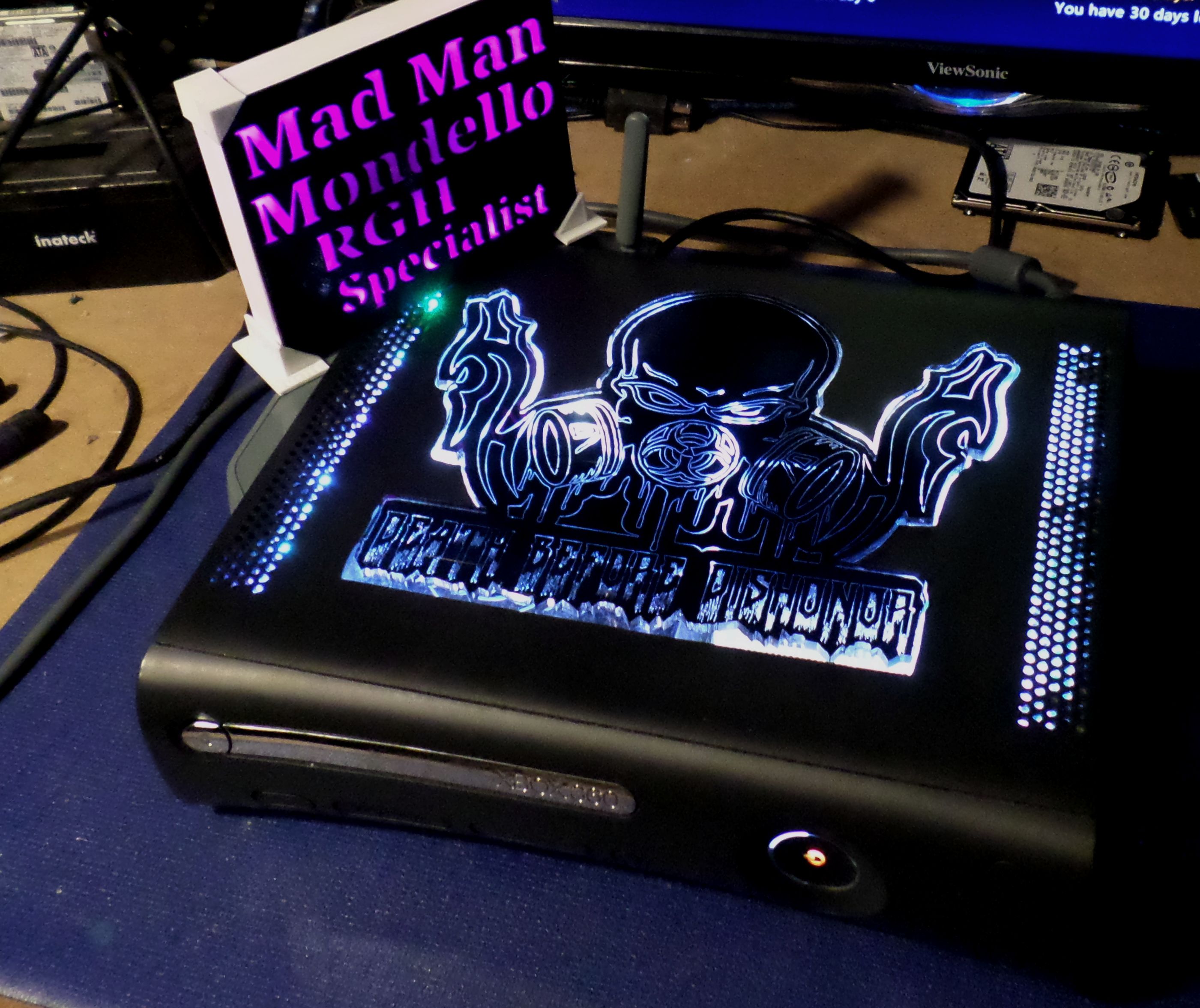 Xbox Custom 360 RGH Send In for Chris Wright | By Tony Mondello