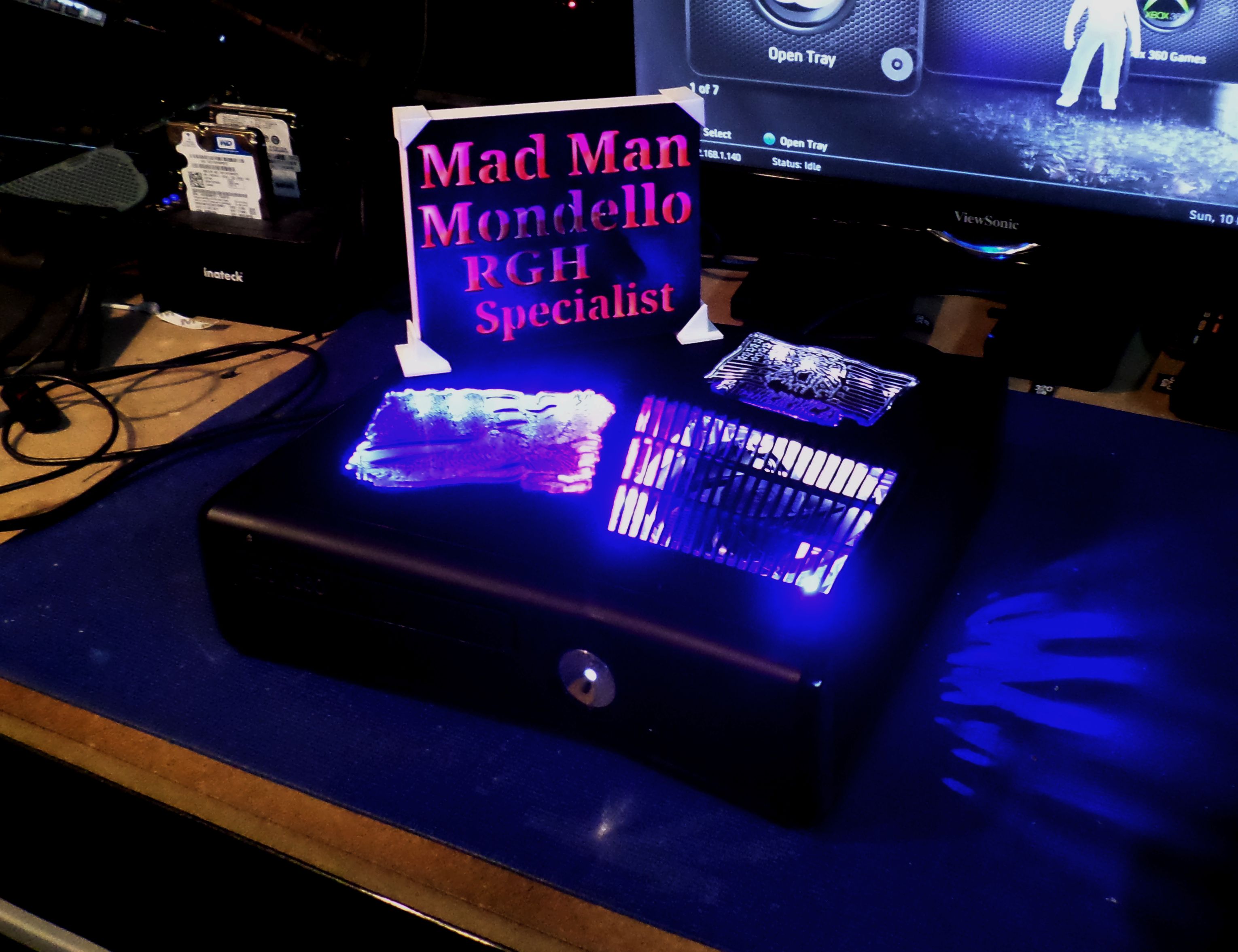 Xbox 360 Custom Rgh For Christy Webster - By Tony Mondello