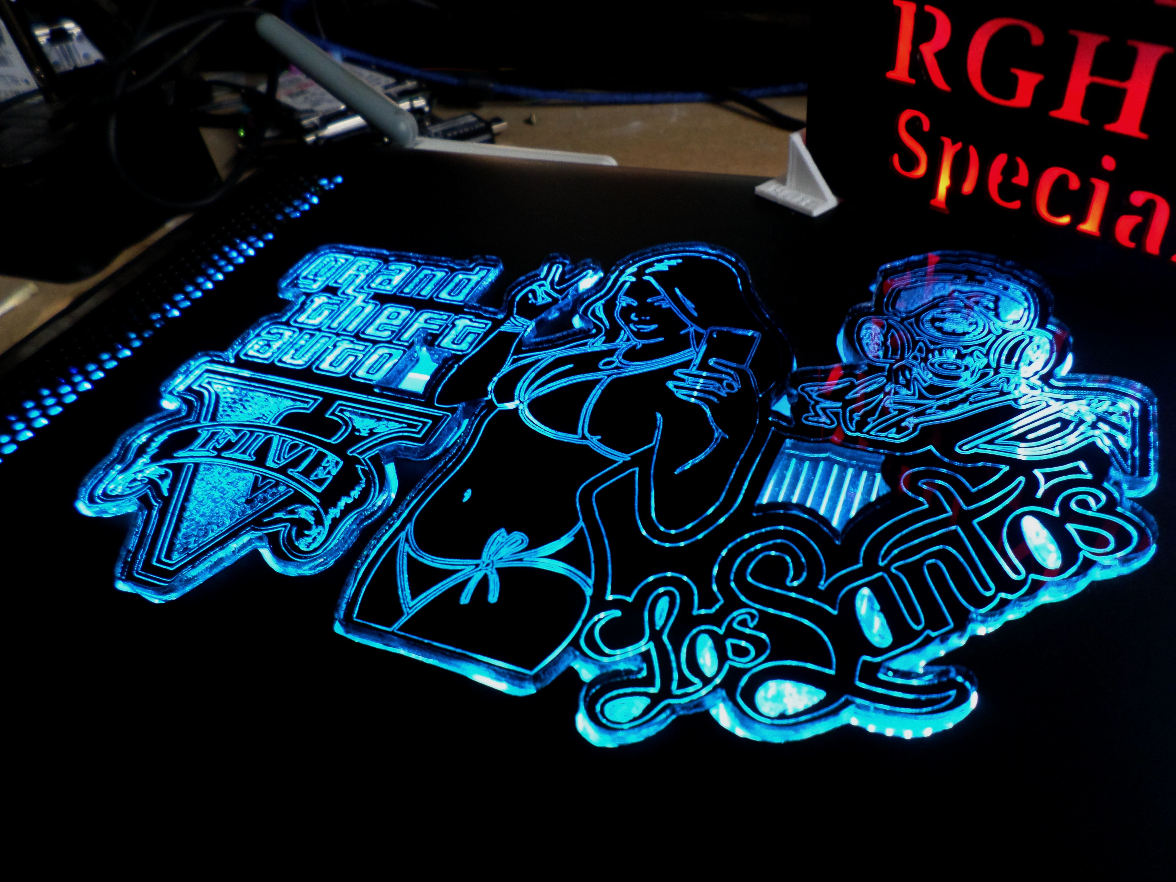 Custom GtaV Xbox RGH for Dave Hensley - By Tony Mondello