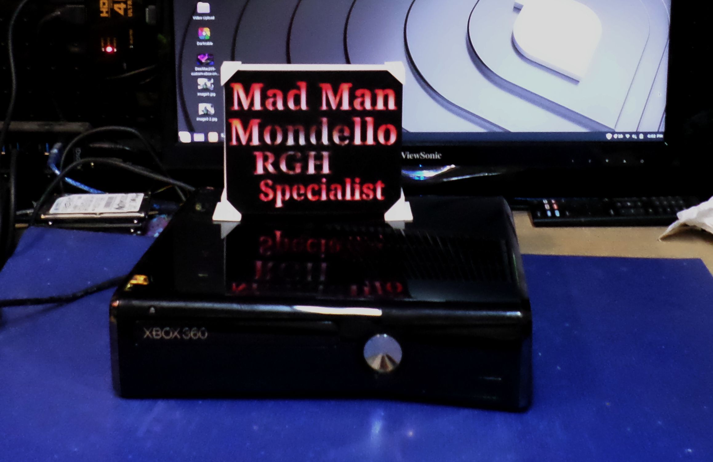 Xbox 360 Slim RGH for Seth Surgener - By Tony Mondello