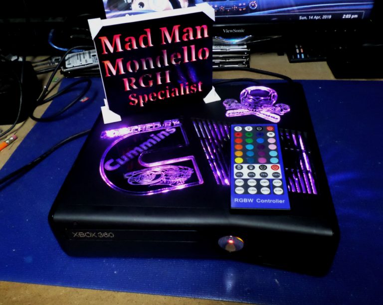 Xbox 360 RGH Custom Slim for Ty Webster - By Tony Mondello