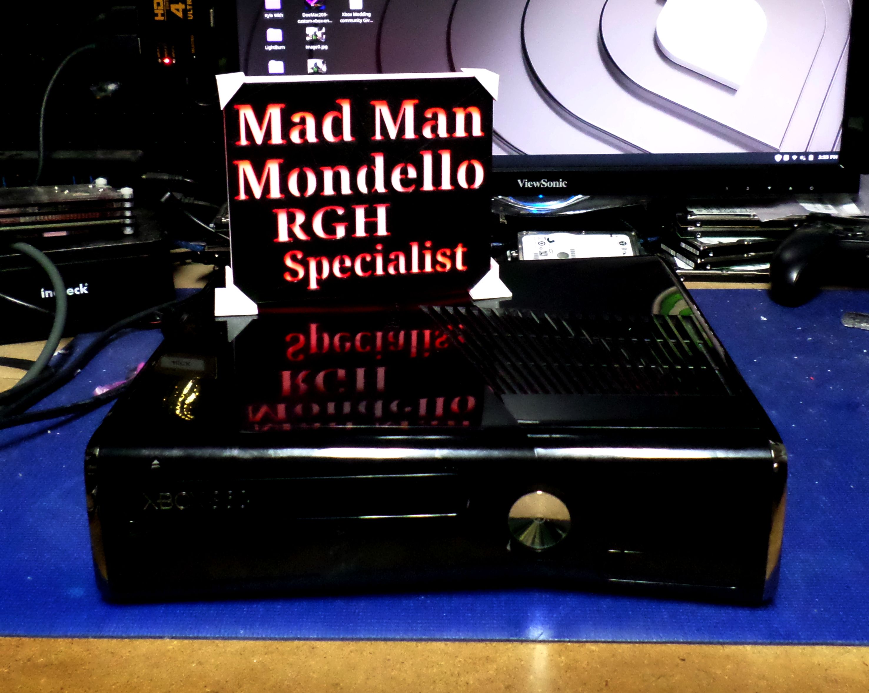 Xbox 360 Slim Rgh Send in for Chris Maranto - By Tony Mondello