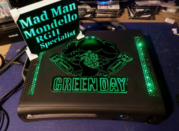 Custom RGH Xbox 360 for Logan Strickler - By Tony Mondello