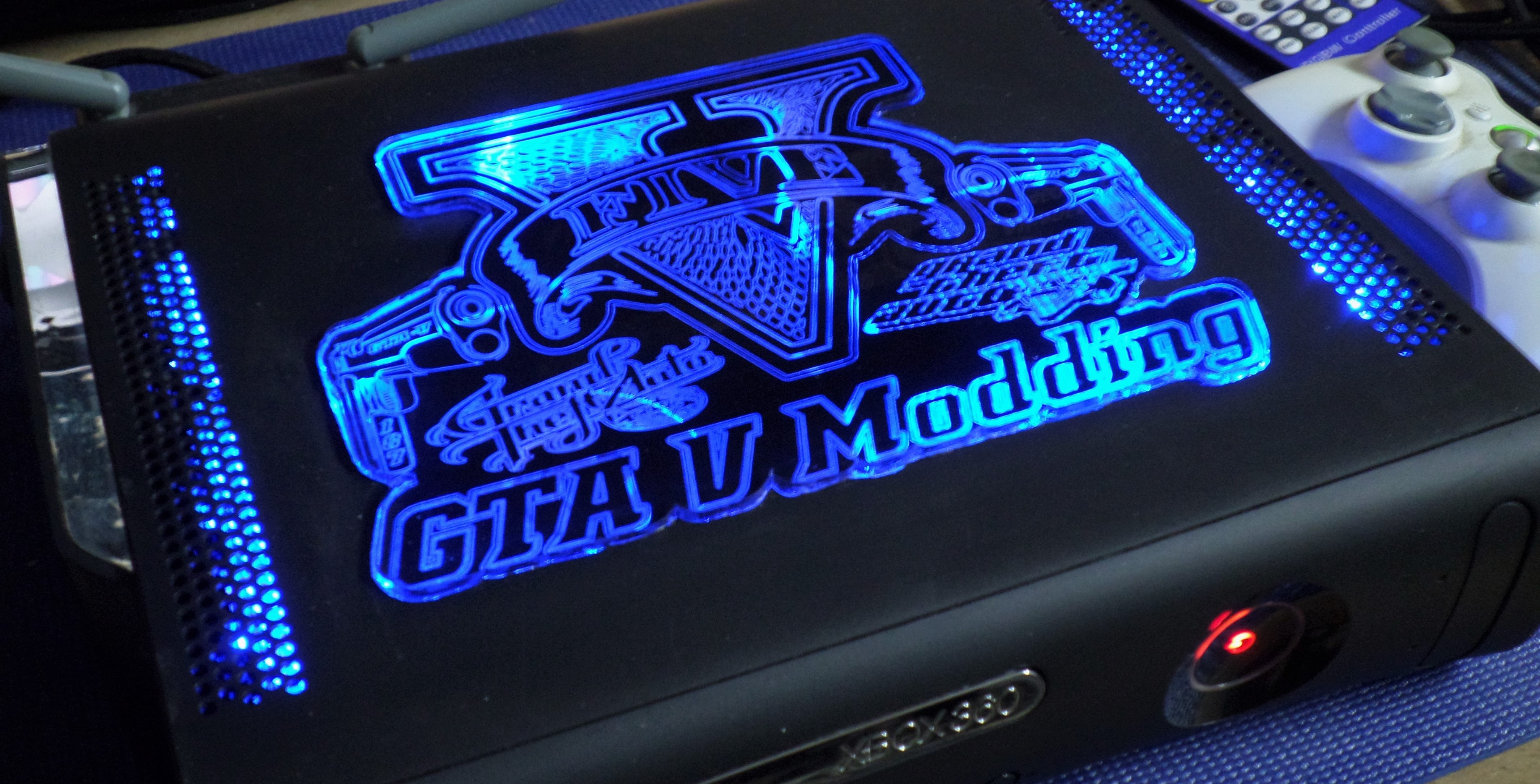 GTAV Modding Group Giveaway Custom Console - By Tony Mondello